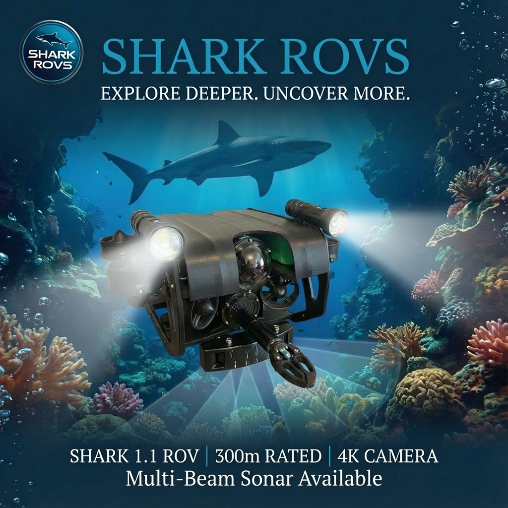 Conquer the Deep: Introducing the Ultimate 300M Underwater ROV System ...